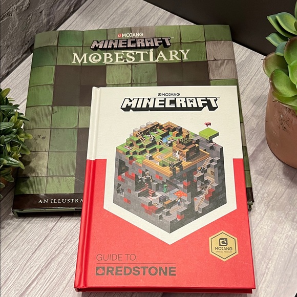 mojang | Other | Lot Of 2 Minecraft Guide To Redstone And Mobestiary ...